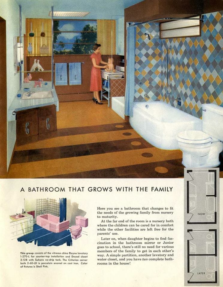 Idealised home life in the 1950s | get back, lauretta!