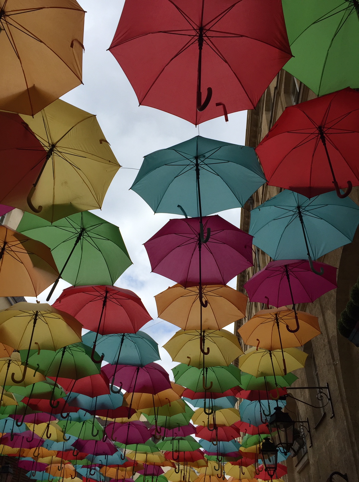 The Umbrella Sky Project in Paris | get back, lauretta!