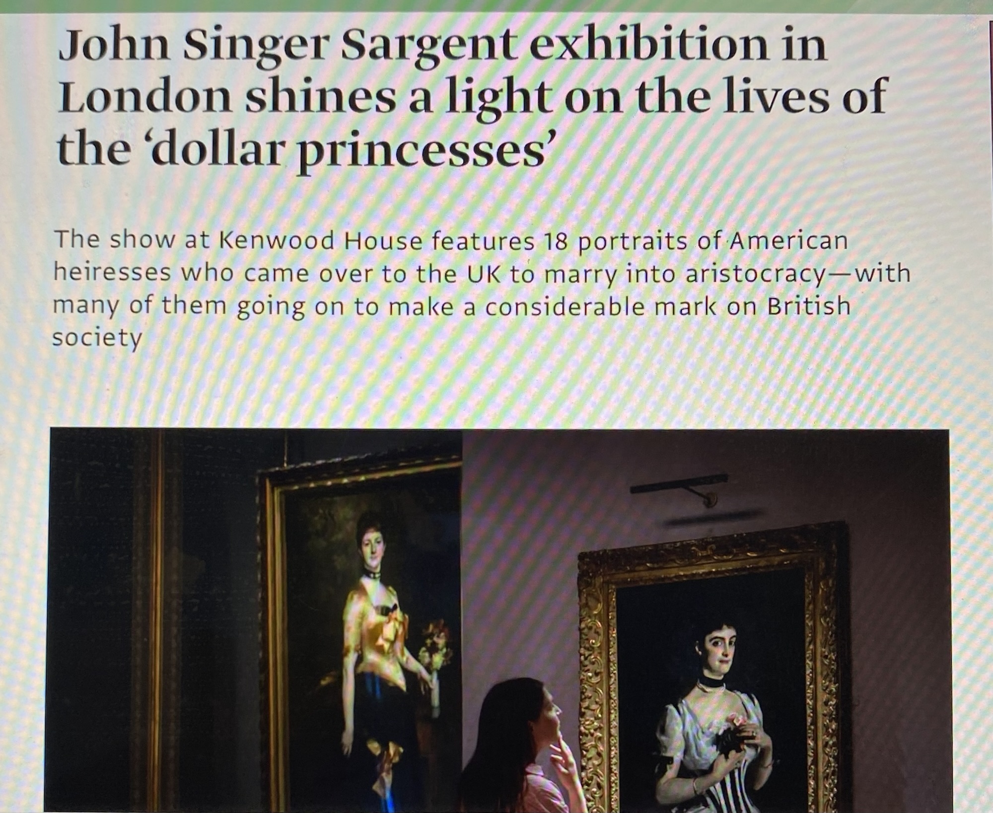 The “dollar princesses” from America | get back, lauretta!